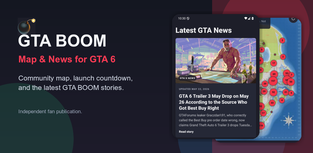 GTA BOOM: Map & News for GTA 6 | GTA BOOM